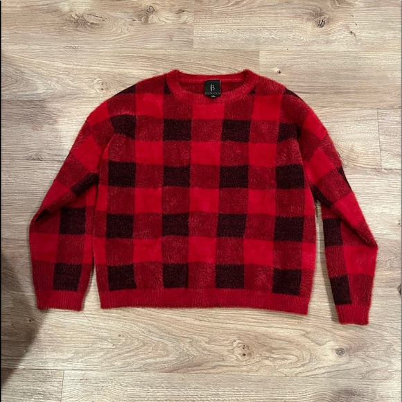 bobeau | Sweaters | Buffalo Plaid Sweater | Poshmark